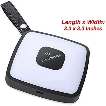 Square Handbag Light with Integrated External Battery Pack to Charge ...