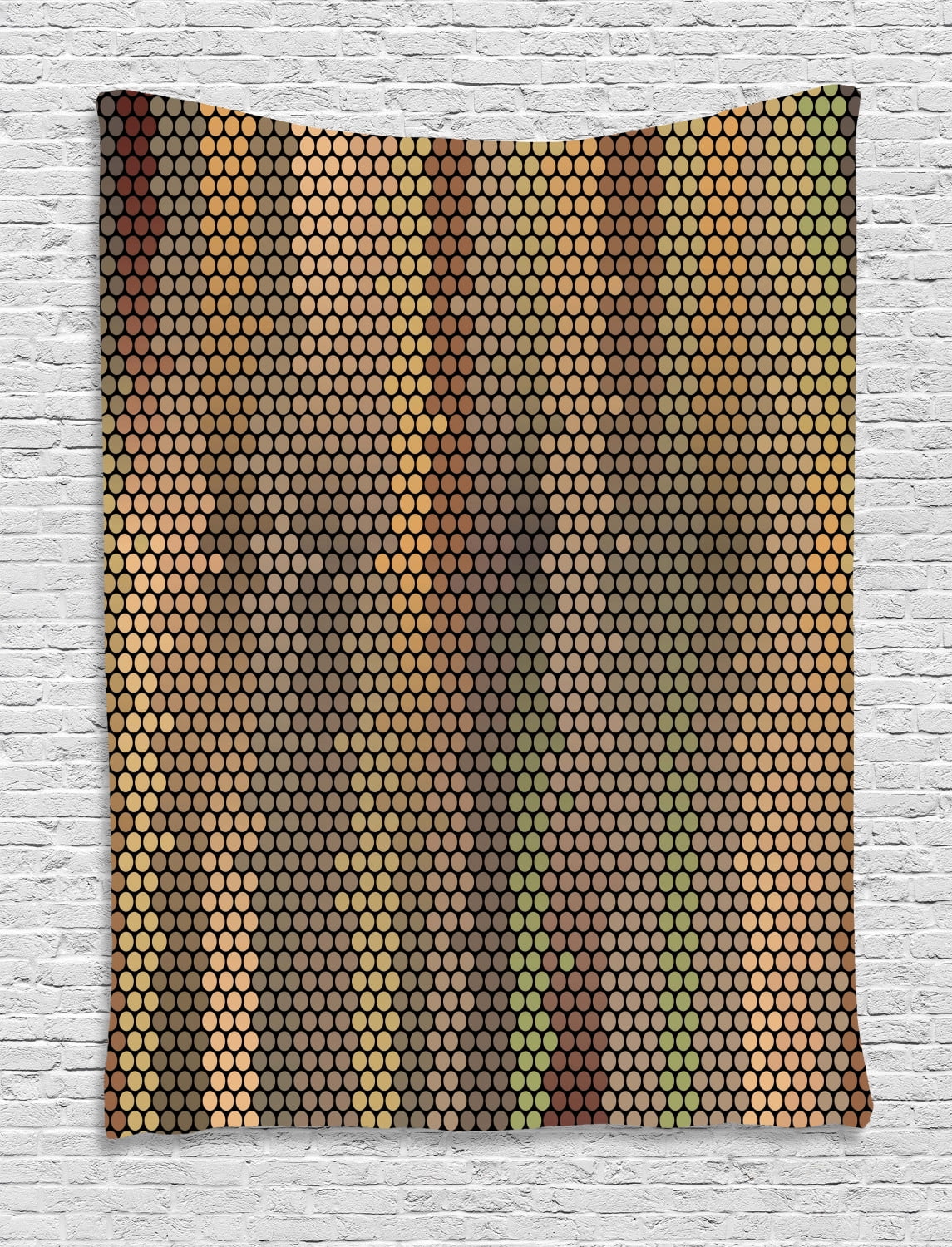 Earth Tones Tapestry, Party Entertainment Theme with Iconic Disco Ball ...