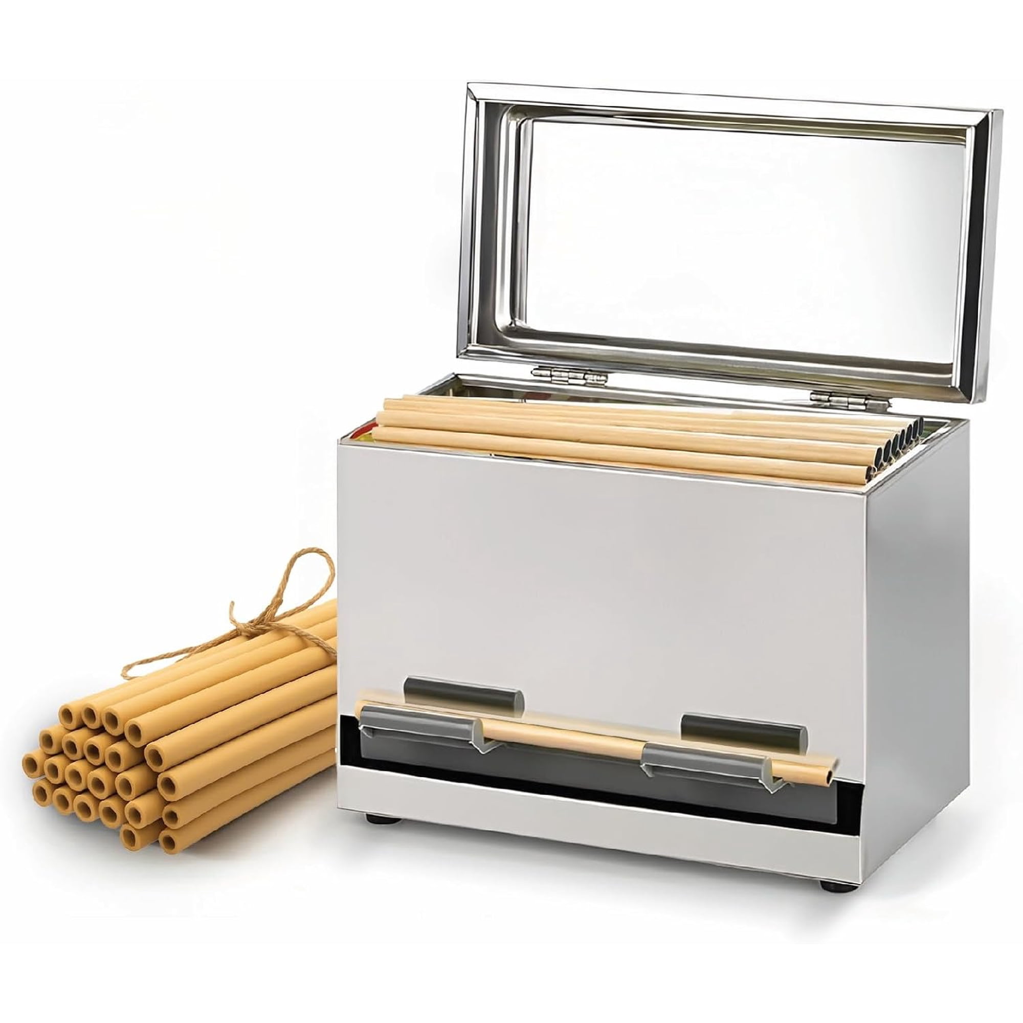 Click here for Sanliulou Stainless Steel Straw Dispenser prices