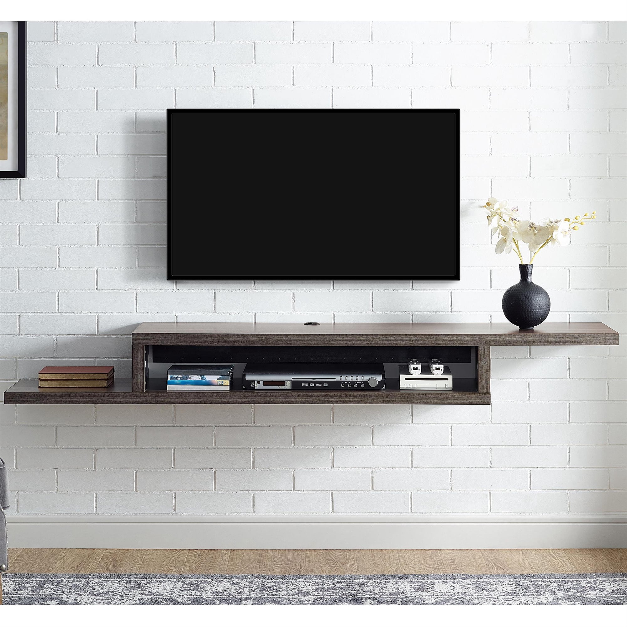 Click here for Martin Furniture Asymmetrical Wall Mounted Wood Tv... prices