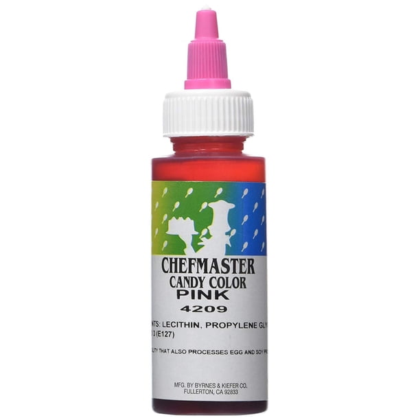 Chefmaster Liquid Candy Color, 2-Ounce, Pink - Walmart.com - Walmart.com
