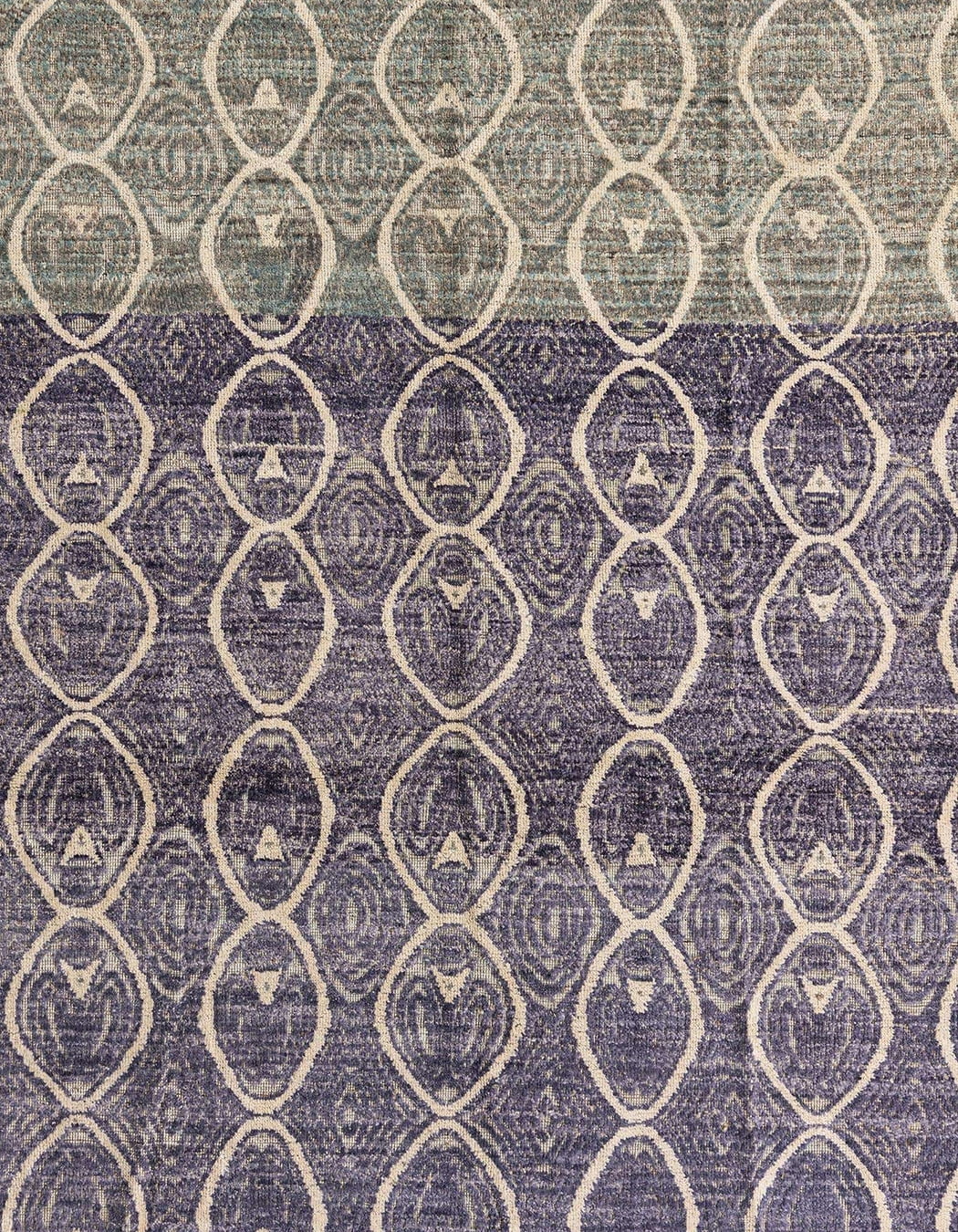 Ahgly Company Machine Washable Indoor Rectangle Abstract Sage Green ...