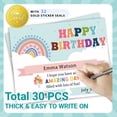 30Pcs Rectangle Award Certificate Holders Diploma Holders with 8 Sheets ...