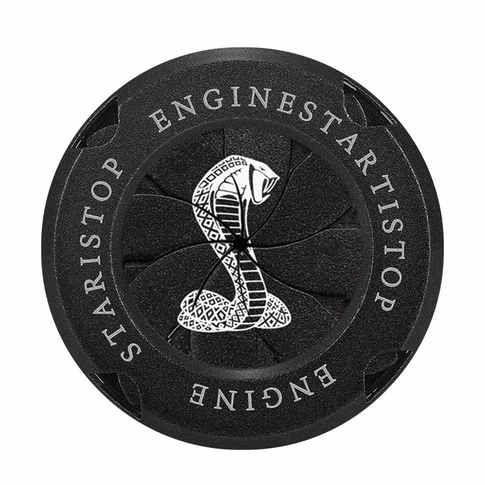 Push to Start Button Cover | Rotary Car Start Button Cover | Zinc Alloy ...