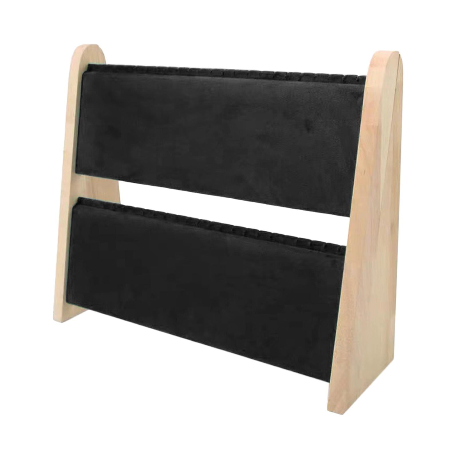 Wooden Necklace Jewelry Display Stand, Lightweight Necklace Tray ...