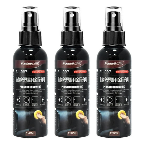 Plastic Coating Agents Non-Greasy Natural Finish Car Maintenance ...