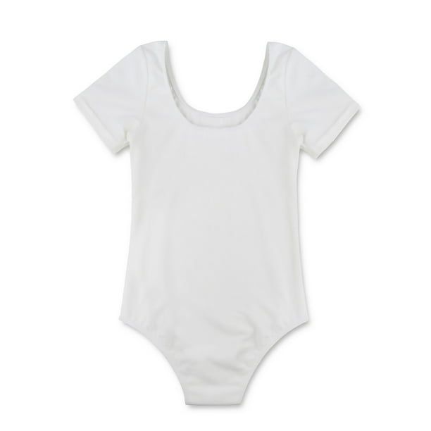 CHICTRY Girls Team Basic Ballet Dance Leotard Short Sleeve Gymnastics ...