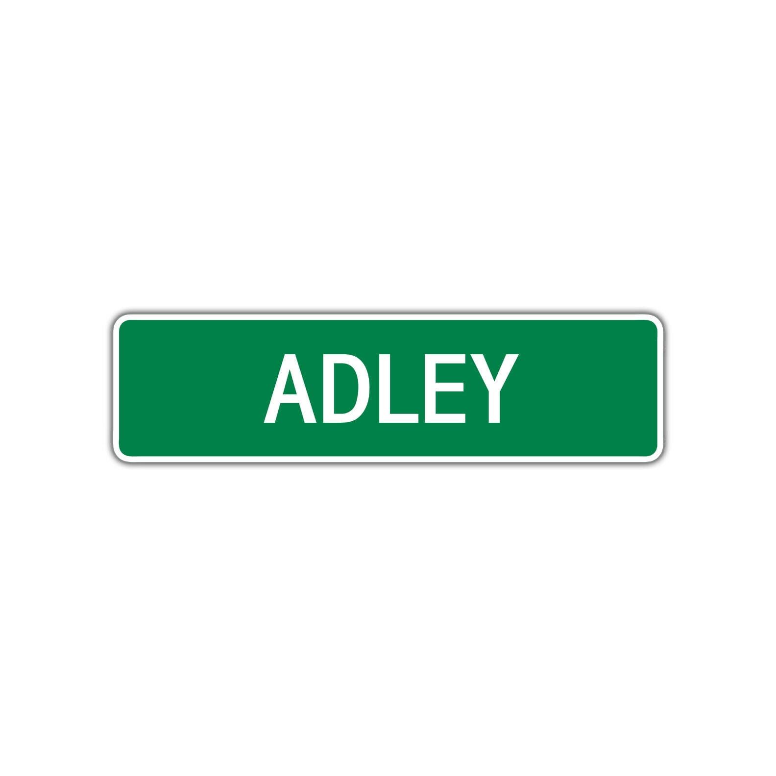 Adley Girls Children Name Wall Plaque Decoration Letter Printed Label ...