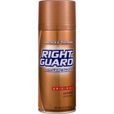 Right Guard Sport Body Deodorant Aerosol Spray, Original Fragrance, 8.5 ...