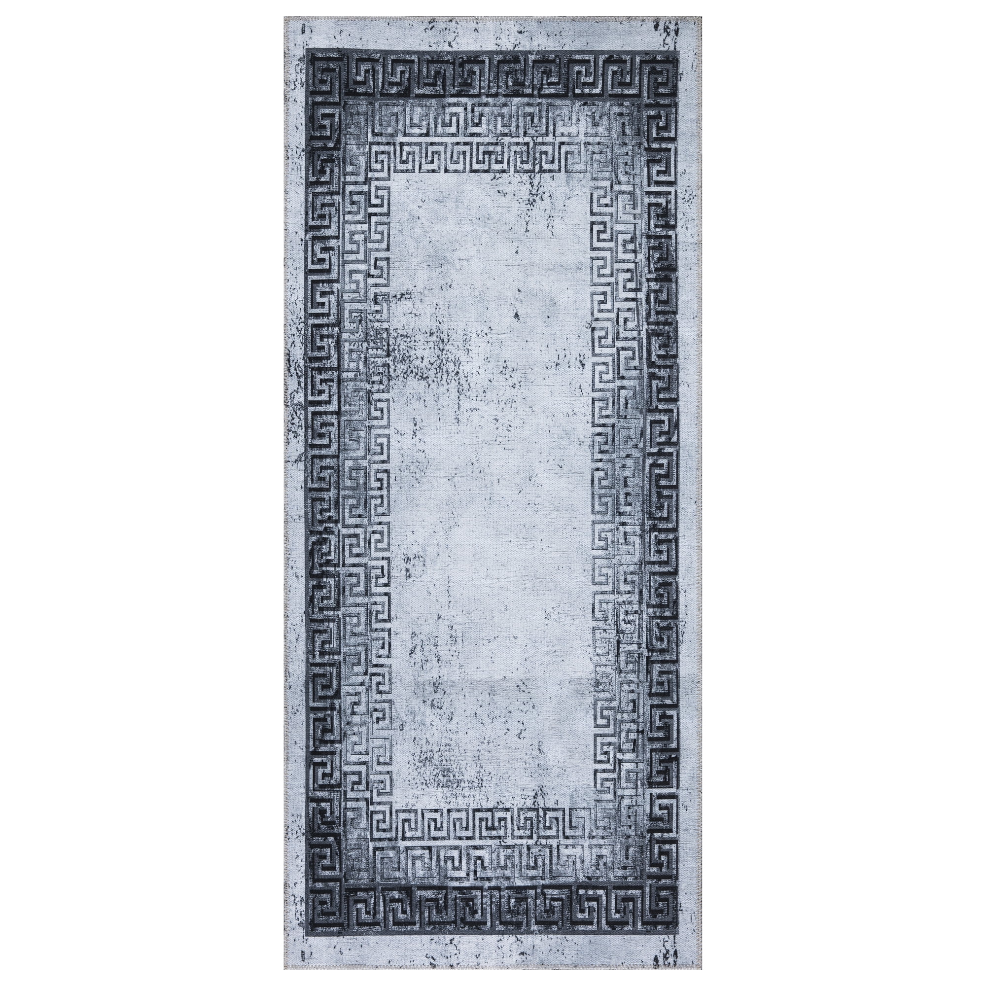 Ottomanson Machine Washable Cotton 3x6 Flatweave Runner Rug for Bedroom ...
