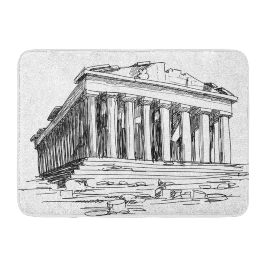 The Parthenon Drawing