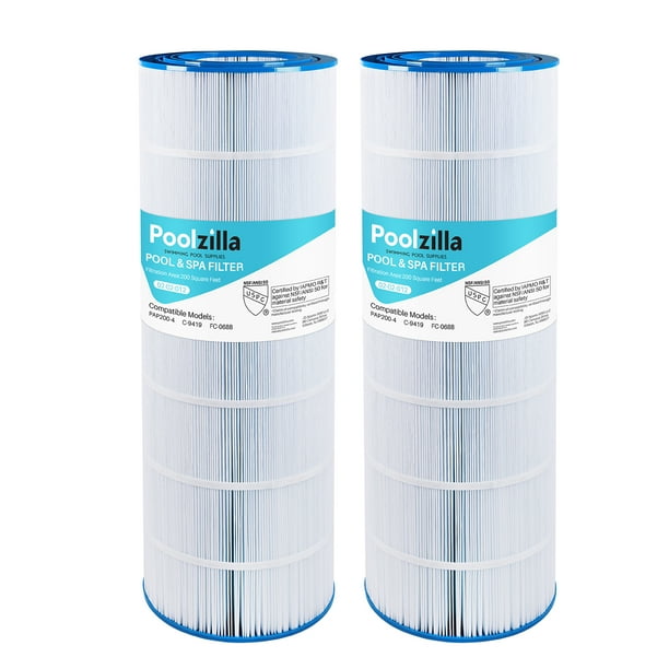 Poolzilla 2 Pack Pool Filter Cartridge Replacement for PAP200, Pentair ...