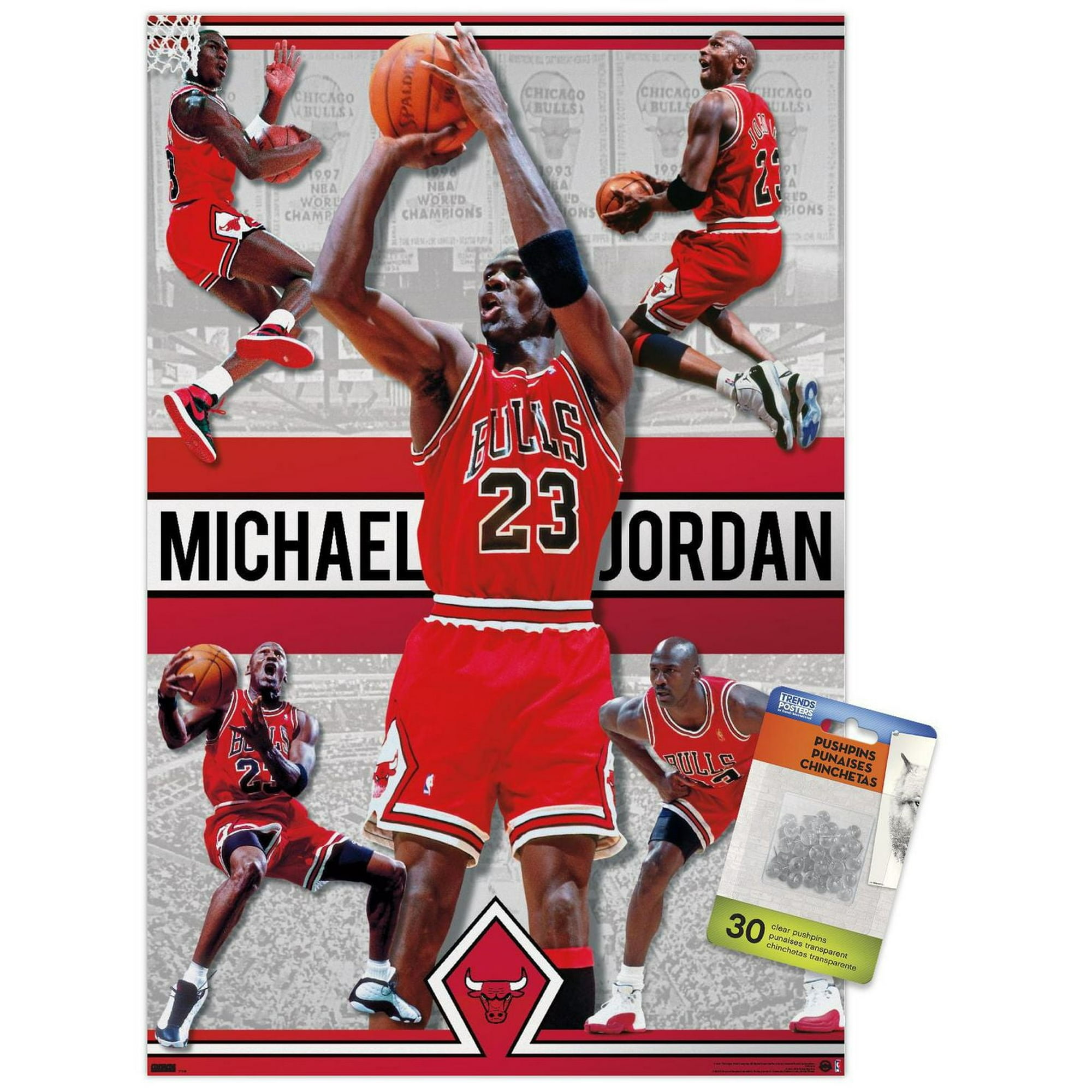 Click here for Trends International Michael Jordan - Collage Wall... prices