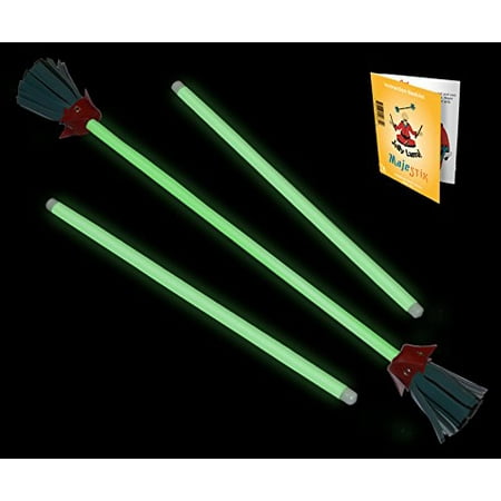 Jolly Lama! Majestix Glow in The Dark Juggling Devil Sticks | Walmart ...