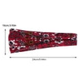Womens Sports Headband Yoga Pack Hair Sweat Absorption Head Bandwidth