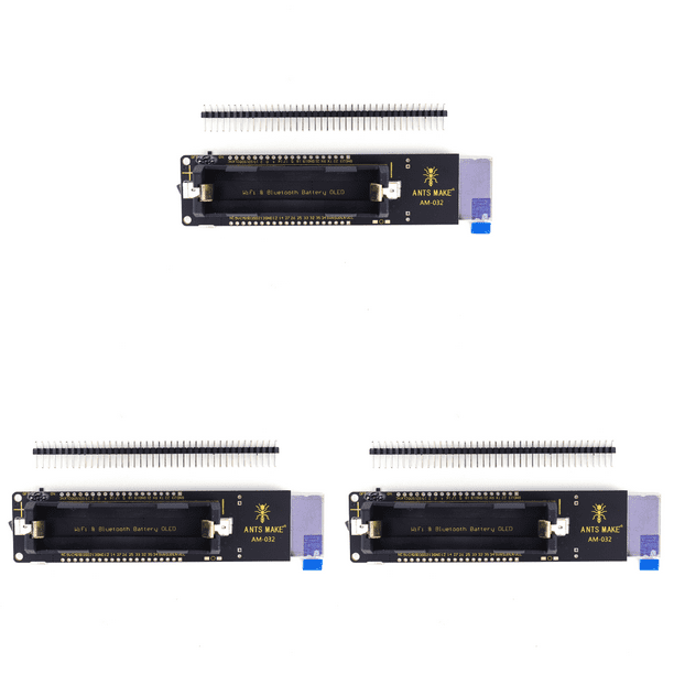 Módulo ESP32 Compatible Con Con Soporte Batería 18650 OLED 0 96 ...