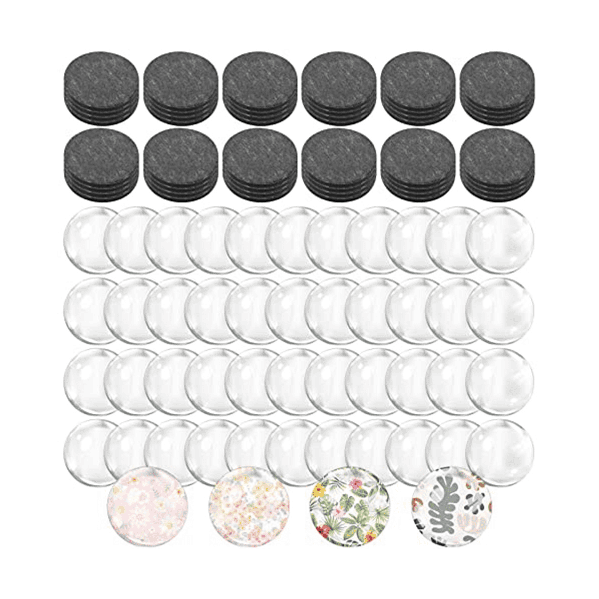 Click here for Unbranded 48 Sets Craft Fridge Magnet Glass Cerami... prices