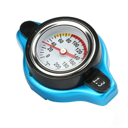 Thermostatic Radiator Cap,Aluminum Alloy Radiator Cap Temperature Gauge ...