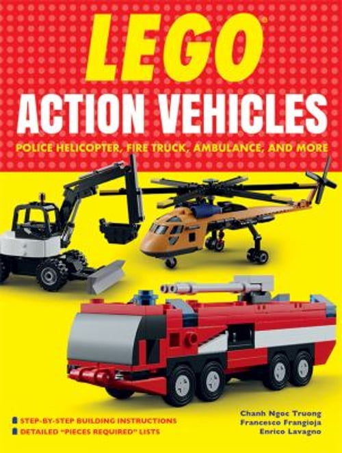 Pre-Owned Unofficial Lego(r) Action Vehicles: Police Helicopter, Fire ...