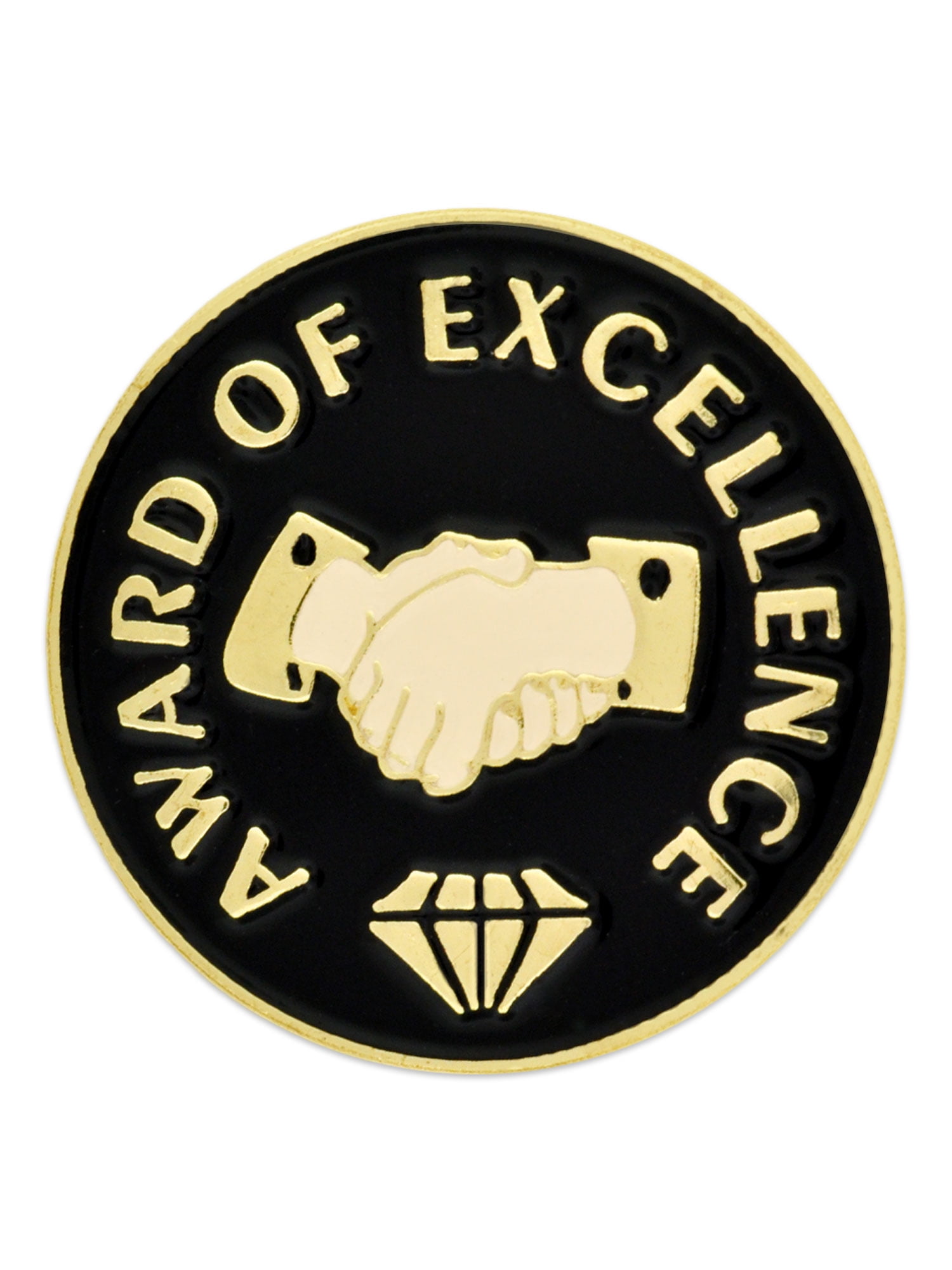PinMart's Award of Excellence Diamond Corporate Enamel Lapel Pin ...