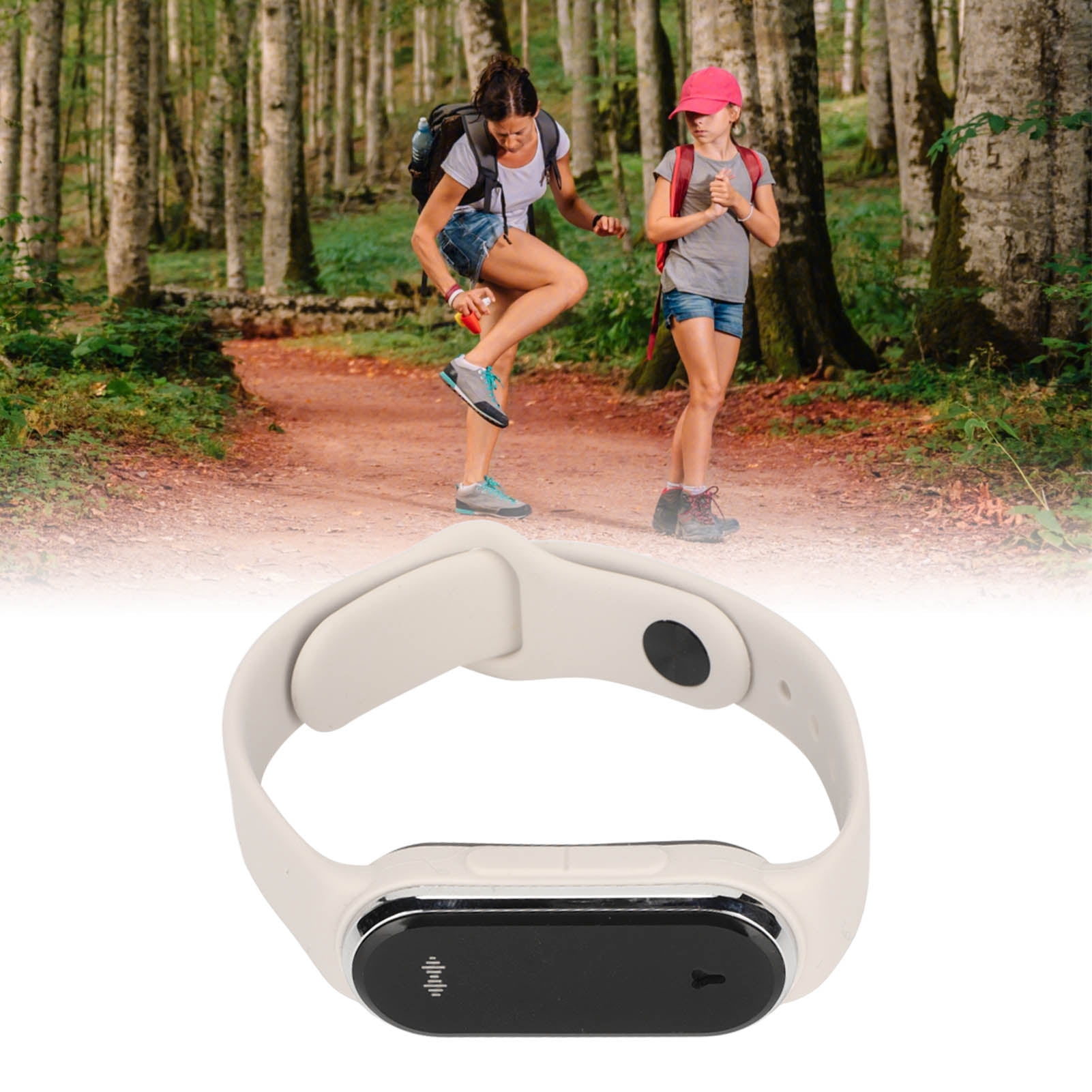 Pulsera repelente de mosquitos ultrasónicos, vigilancia ligera de 3 ...