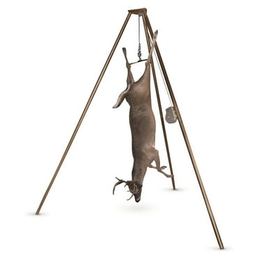 Kill Shot 500 lbs. Capacity Deer Hanging Hunting Hanger, Tripod Game ...