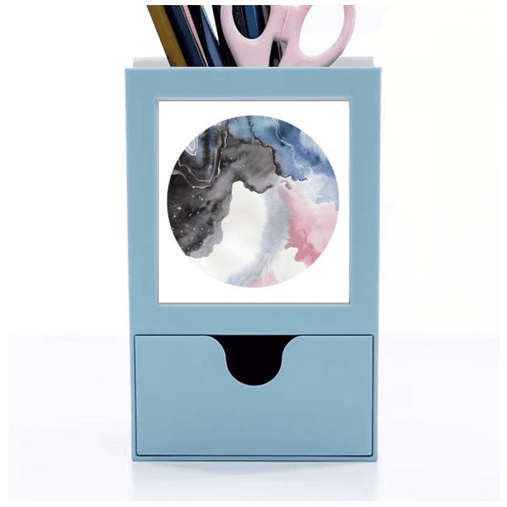 Watercolor Ink Shading Desk Supplies Organizer Pen Holder Card ...