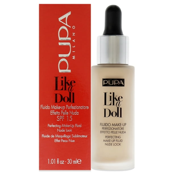 Pupa Milano Base Like A Doll Perfecting Make-Up Fluid Nude Look ...