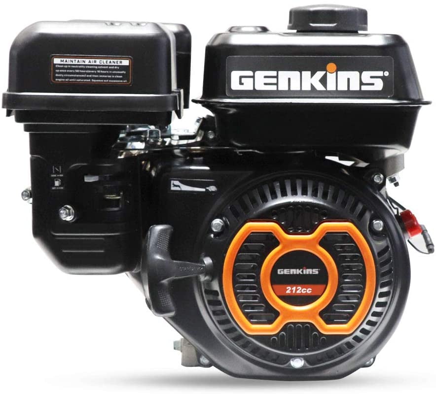 Buy Genkins 7HP 4 Stroke 212cc Replacement Engine 3600rpm Recoil Start ...