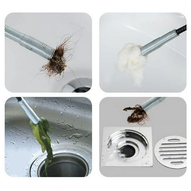 Sink Snake Cleaner,Flexible Sink Grabber Reacher Flexible Plumbing ...