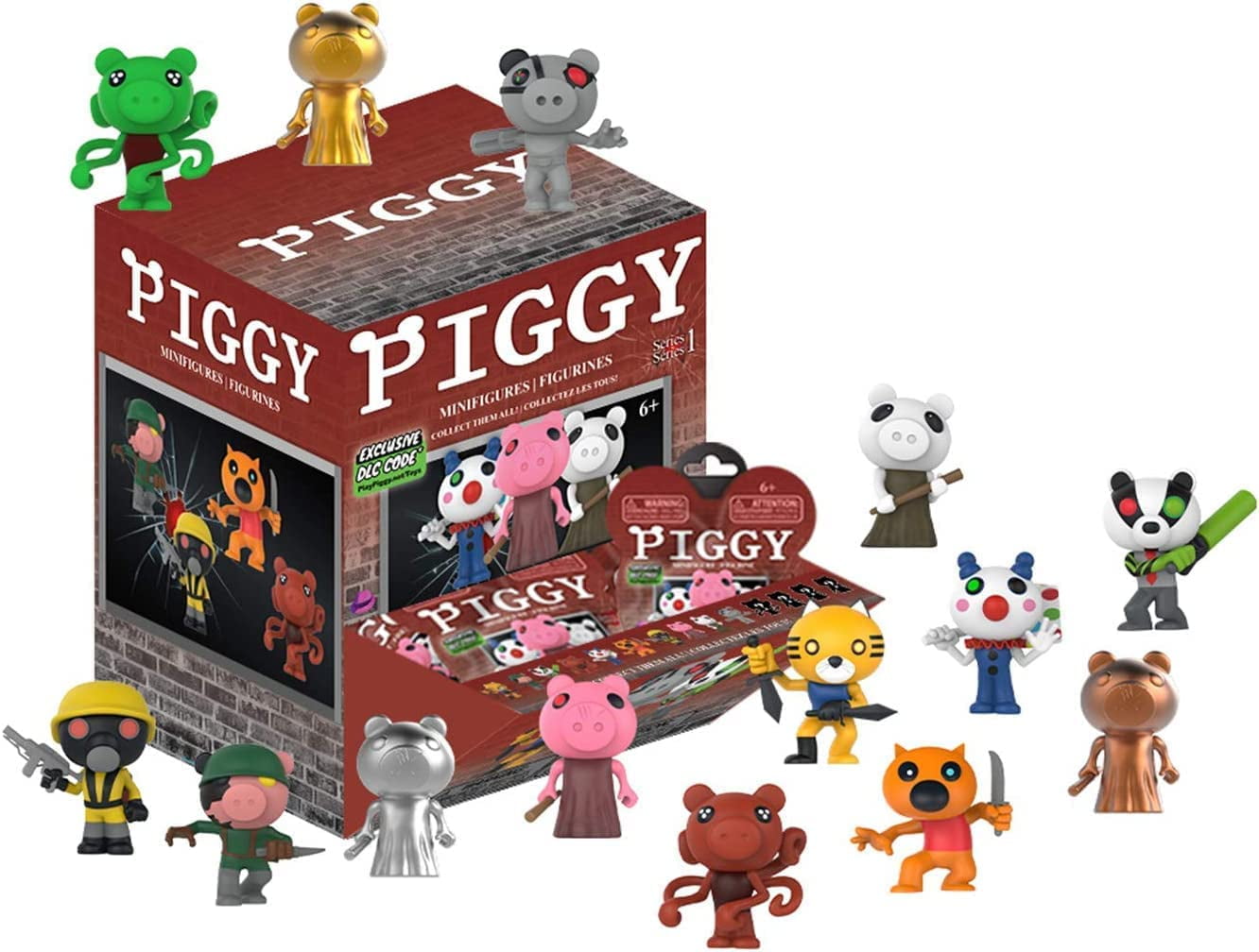 Piggy Blind Bag Figure Pack with DLC Codes Series 2 (3-Pack) - Walmart.com