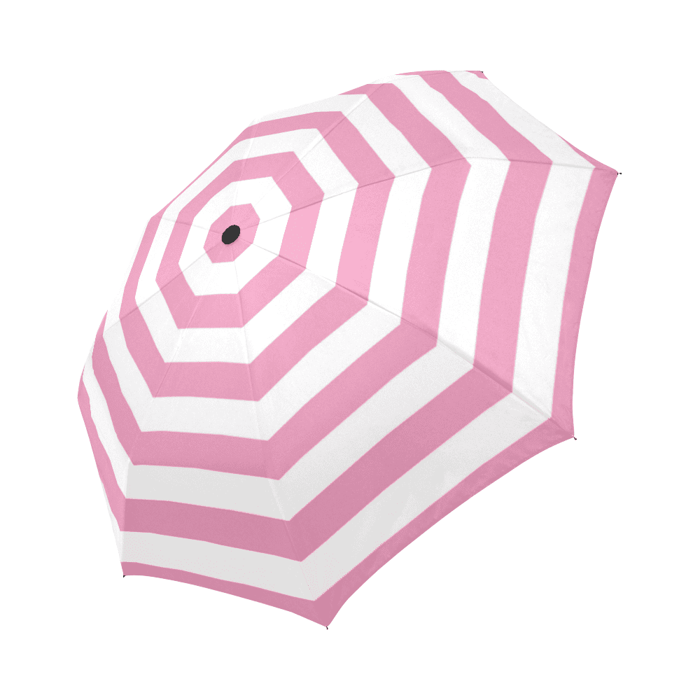 SUNENAT Windproof Automatic Foldable Umbrella, UV Protection, Pink and ...