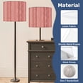 Drum Lamp Shade fabric Distressed overlay rough surface textile woven ...