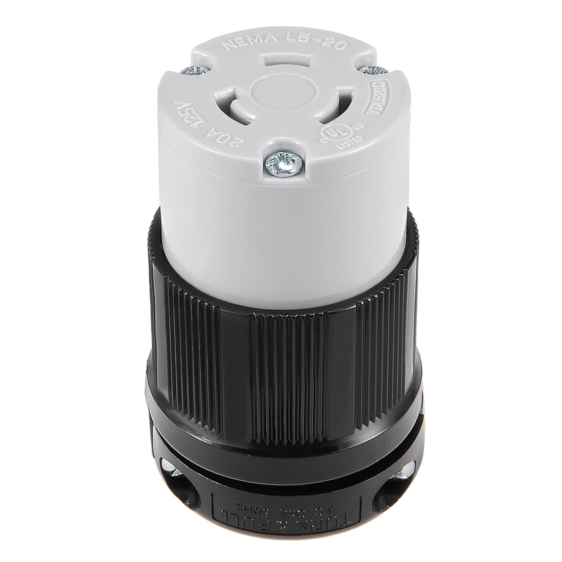 L5-20C Generator Locking Connector - 20A 125V, 2P 3W US Plug YUADON ...