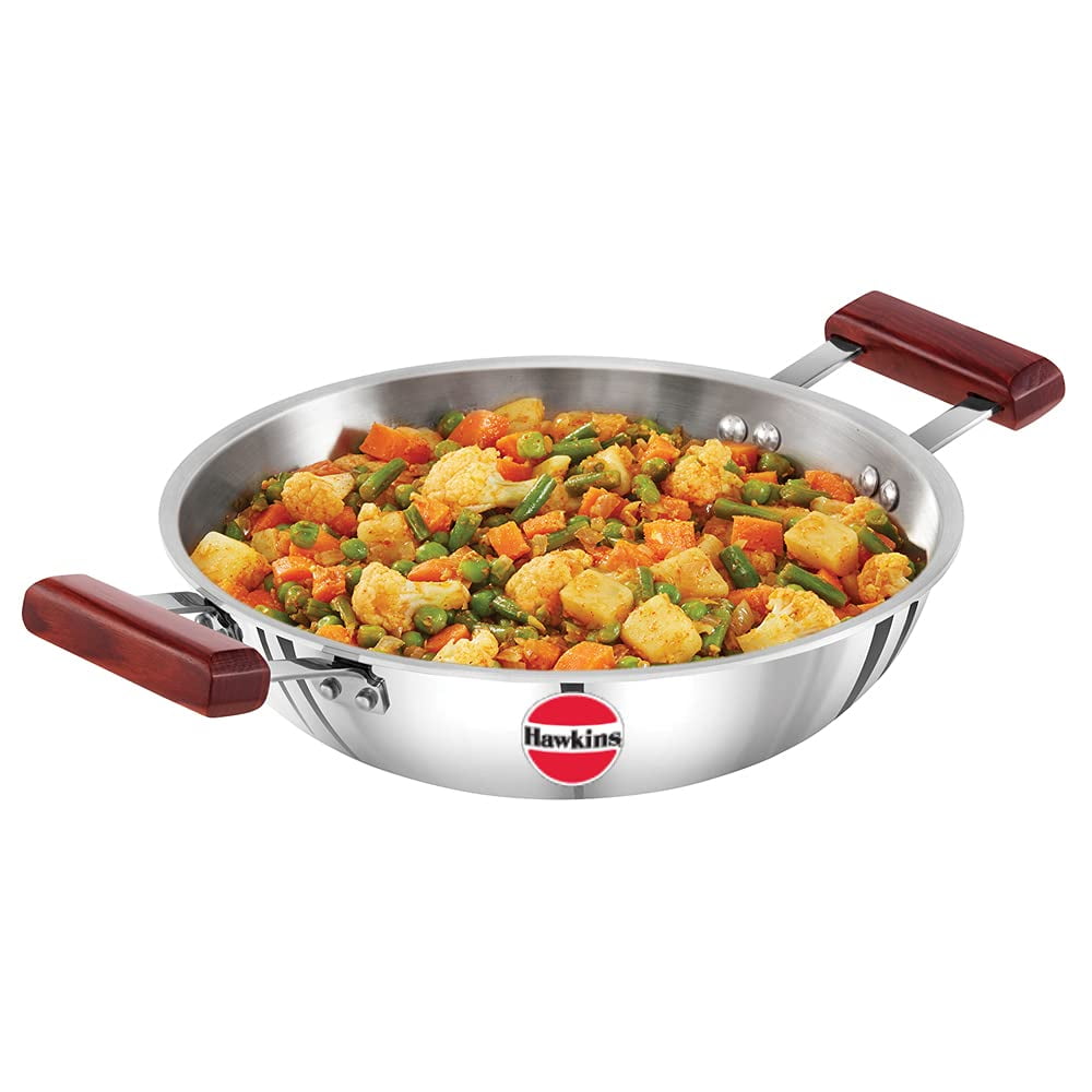 Click here for Hawkins Silver Stainless Steel Deep Fry Pan 2.5 Li... prices