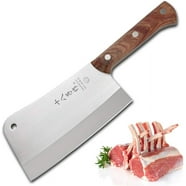 8 Inch Heavy Duty Meat Cleaver, Bone Chopper & Vegetable Slicing Knife ...