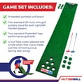PutterBall Golf Pong Game Set The Original - Includes 2 Putters, 2 Golf ...