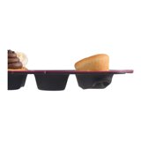 Trudeau Maison Structure Pro Muffin Pan Fuchsia/Gray-12 Cavity 16.5"X11 ...