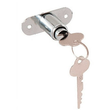 CRL D802CKA Chrome Keyed Alike Universal Plunger Lock - Walmart.com