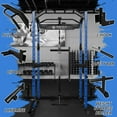 Mikolo Power Rack Cage with LAT Pulldown System, 1200 lbs Capacity for ...