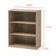 Mainstays 3-Shelf Bookcase with Adjustable Shelves, Rustic Oak ...