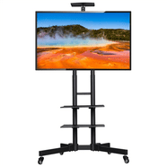 VIVO Black Tripod 32" to 55" TV Display Floor Stand Height Adjustable ...
