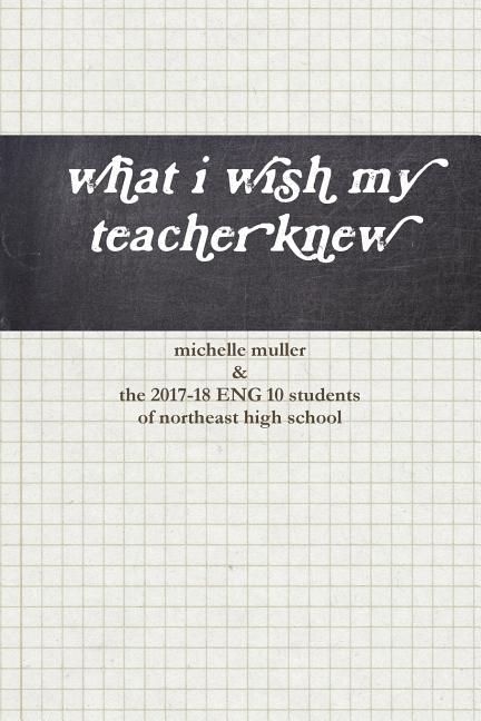 What I Wish My Teacher Knew Paperback Walmart Walmart What I Wish My Teacher Knew Paperback Walmart Walmart