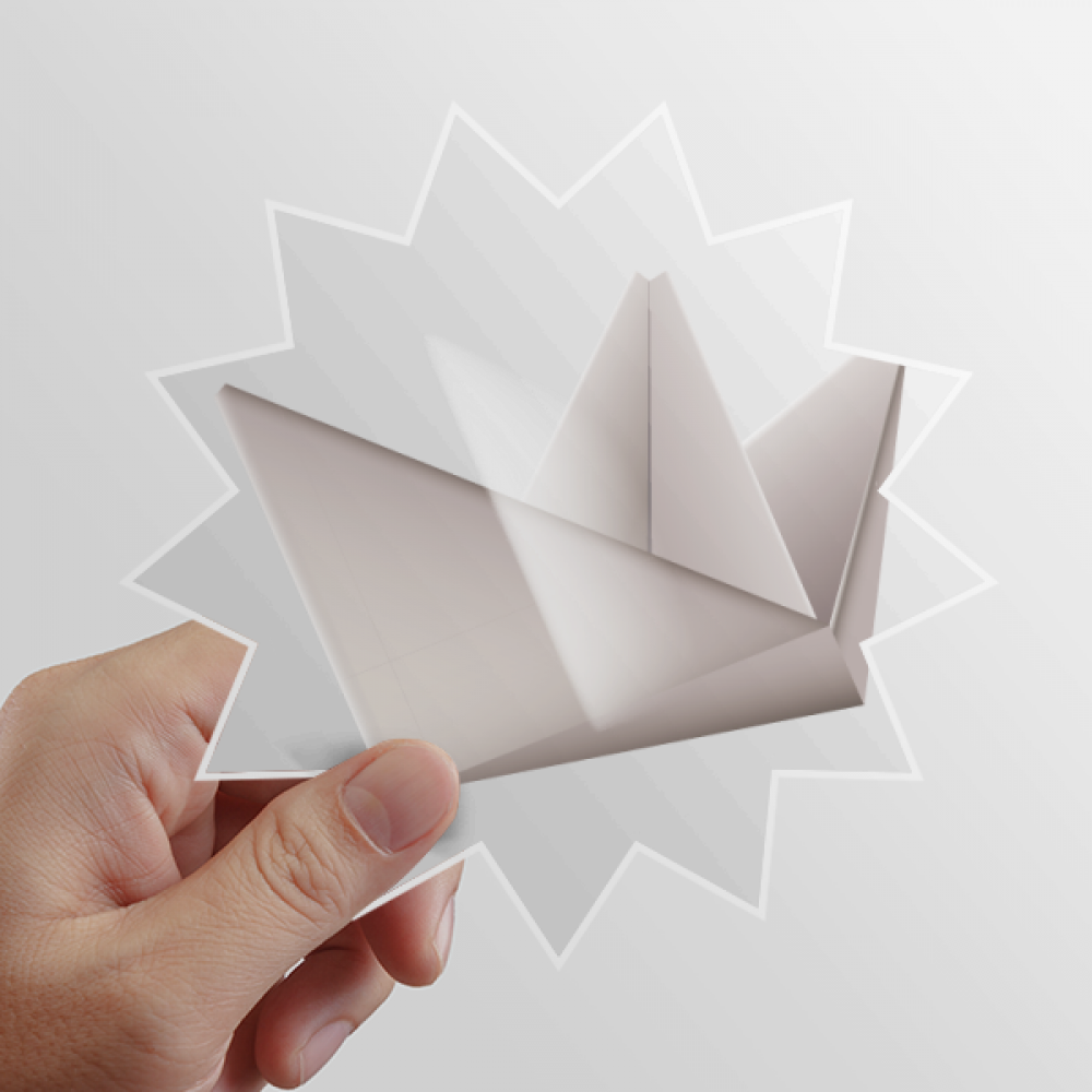 Origa Geometric Ship Pattern Sun Vinyl Sticker Luggage Graffiti Flower ...