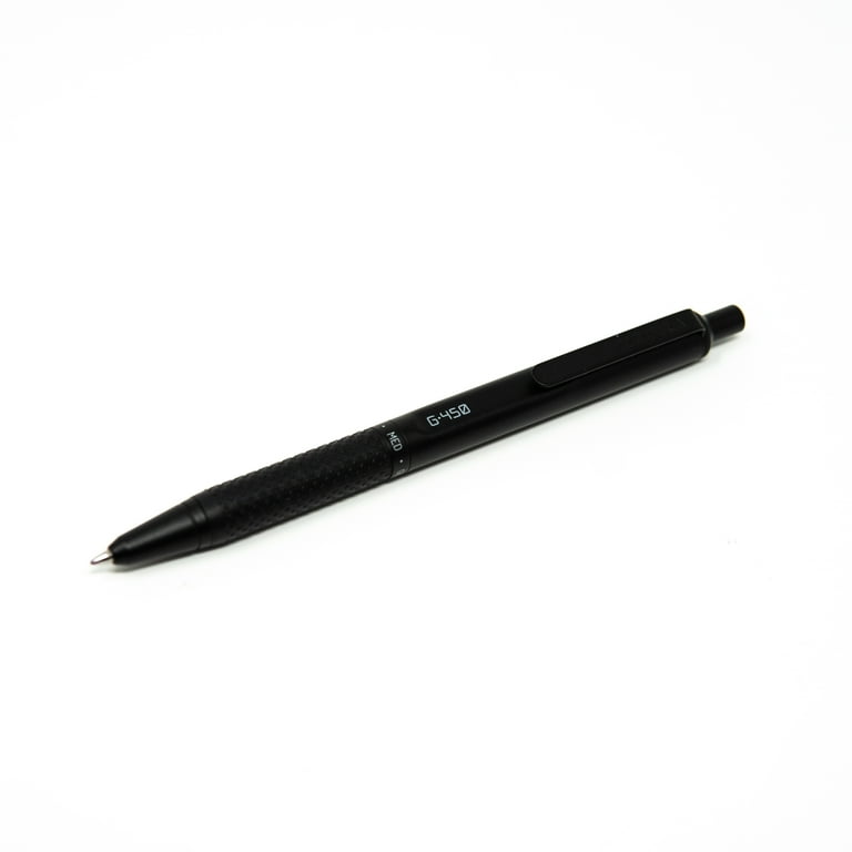 Zebra Pen G-450 Retractable Gel Pen, Black Barrel, Medium Zebra Pen G-450 Retractable Gel Pen, Black Barrel, Medium