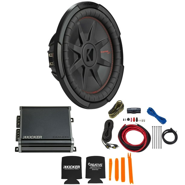 Kicker 12 Inch Comp RT Thin Woofer Includes 48CWRT124 Package with ...