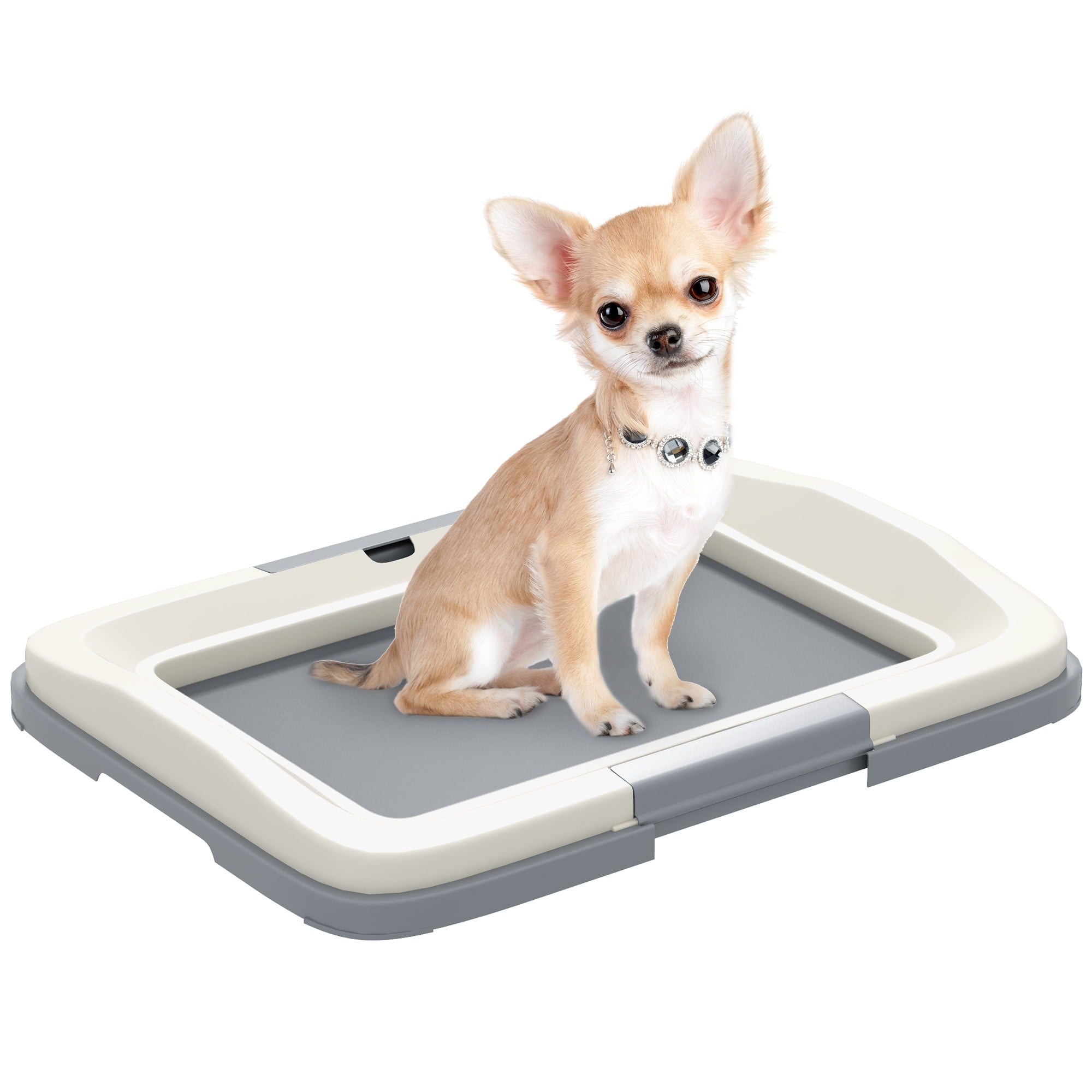 Click here for Pawhut Pee Pad Holder  18 X 13 Dog Potty Tray For... prices