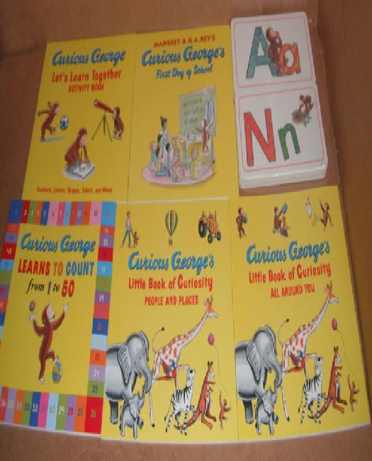 Curious George Learning Library [With Flash Cards] | Walmart Canada