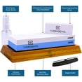Whetstone 1000/6000 Kitchen Knife Sharpening Stone Set- Whetstone Knife ...