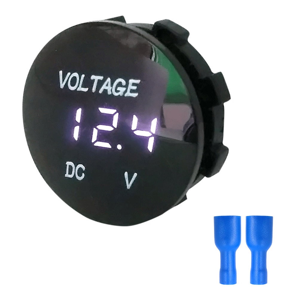 Besveh Dc 12v 24v Led Panel Digital Voltage Volt Meter Display